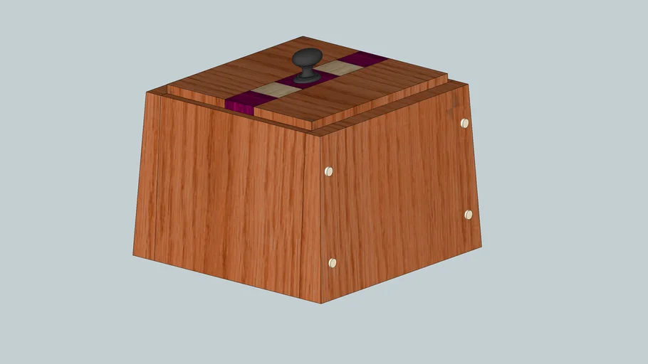 Spice Box Tapered | 3D Warehouse