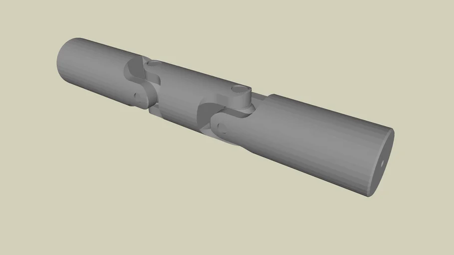 Standard Double Joints - Solid Hub | 3D Warehouse