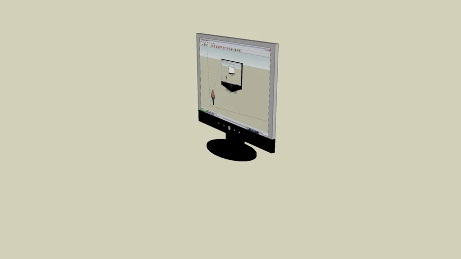 Computer Screen | 3D Warehouse