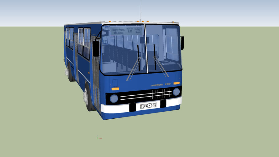 BKV Ikarus 280 | 3D Warehouse