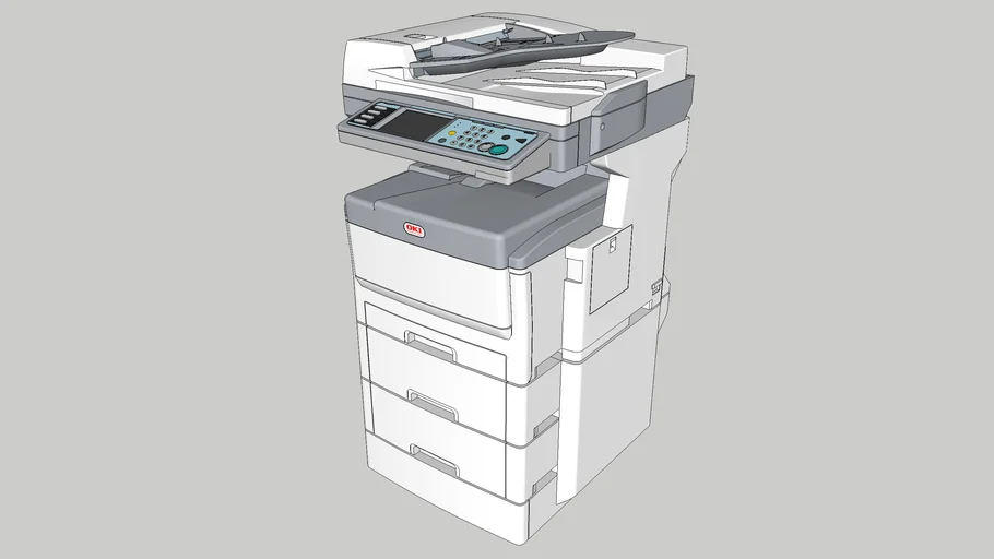 OKI copymachine | 3D Warehouse