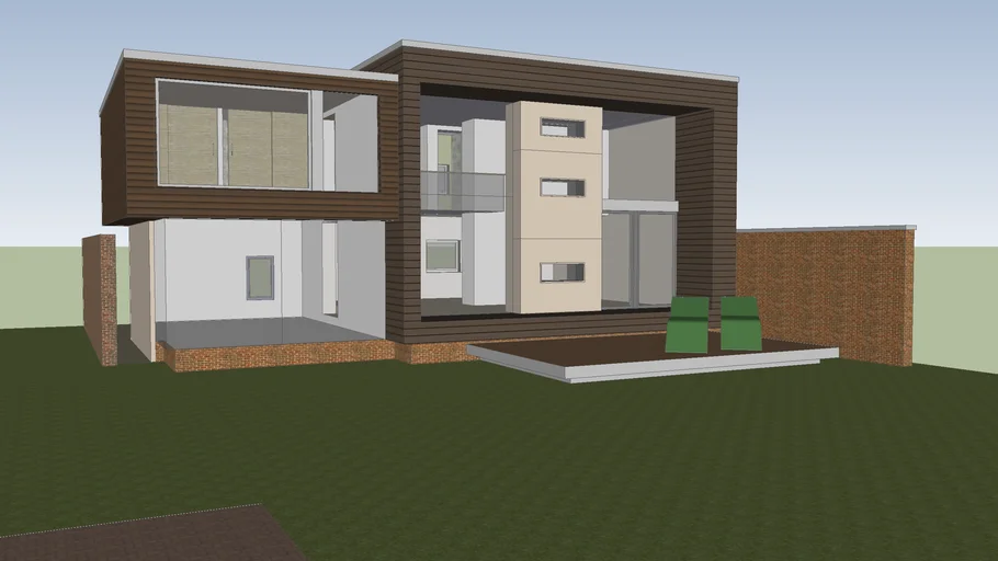 The modern house | 3D Warehouse