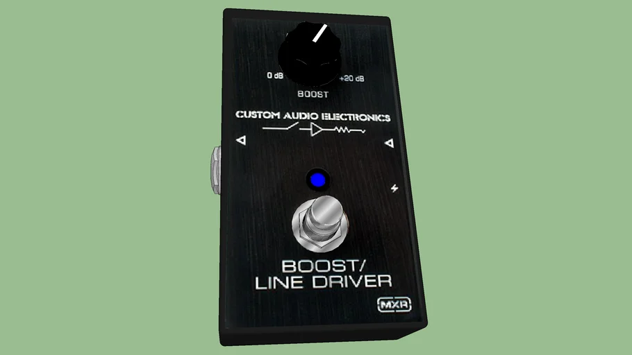 MXR C.A.E. - Boost/Line Driver | 3D Warehouse