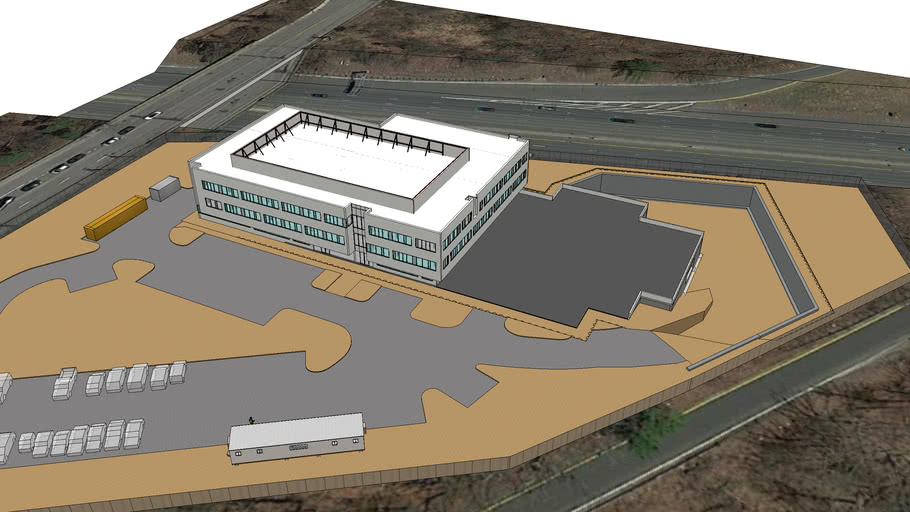 Office Project - 3D Logistics Model | 3D Warehouse