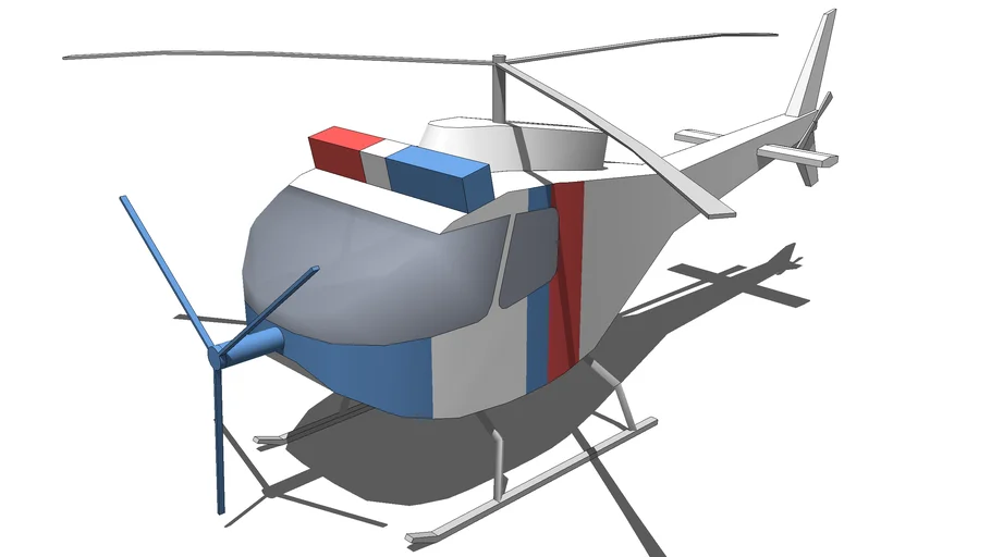 Police Helicopter | 3D Warehouse