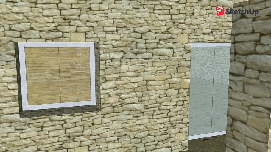 wooden windows | 3D Warehouse