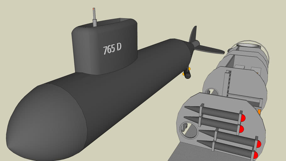 US Attack Submarine | 3D Warehouse