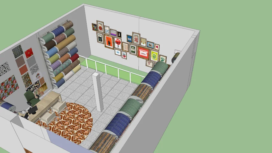 Loja de Tecidos | 3D Warehouse