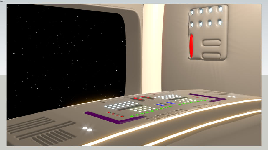 Starship Interior Render | 3D Warehouse