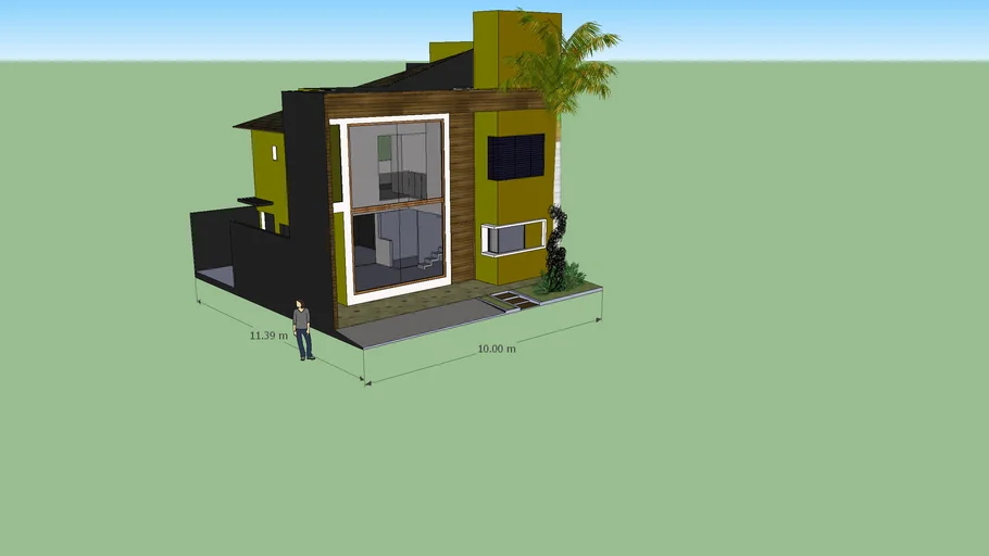 120sqm-Model-House | 3D Warehouse
