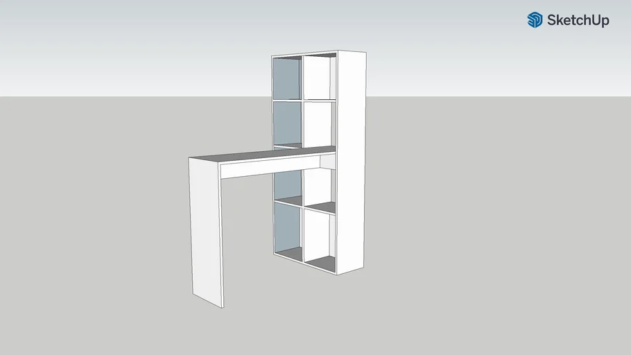 Escritorio A22 moderno | 3D Warehouse