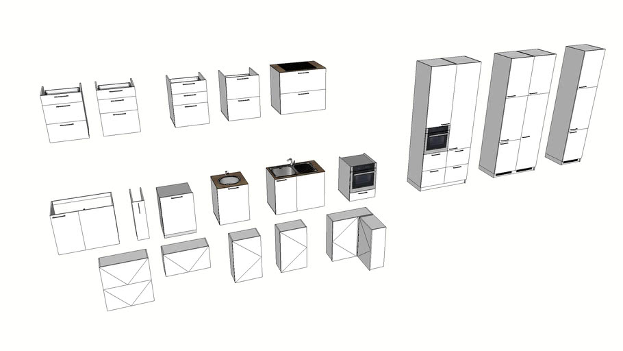 HPL Compact worktop | 3D Warehouse