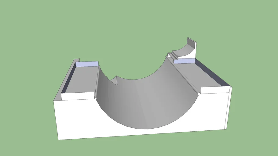 half pipe | 3D Warehouse