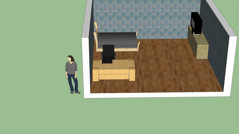 Simple Room | 3D Warehouse