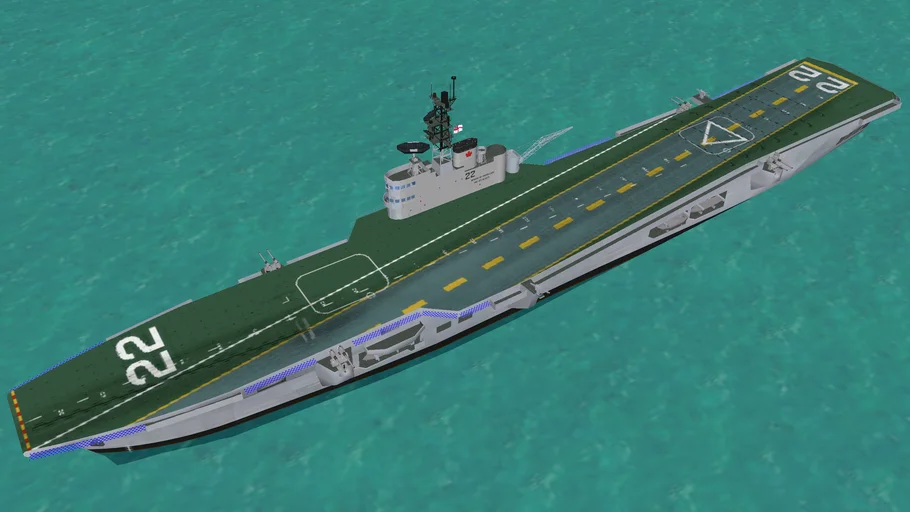 HMCS CVL-22 Bonaventure | 3D Warehouse