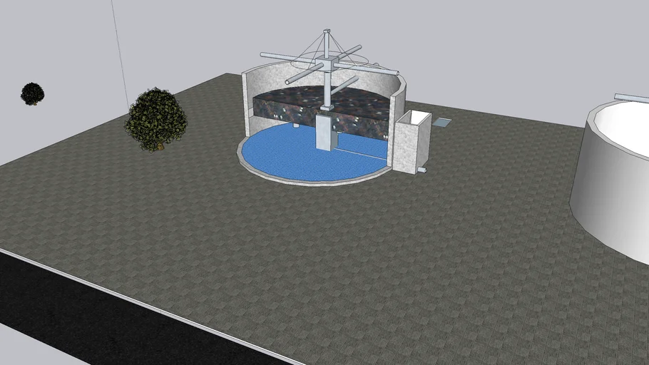 Trickling filter unit | 3D Warehouse