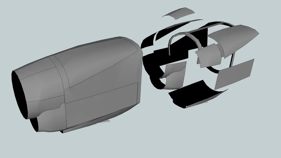 C130 Nacelle | 3D Warehouse