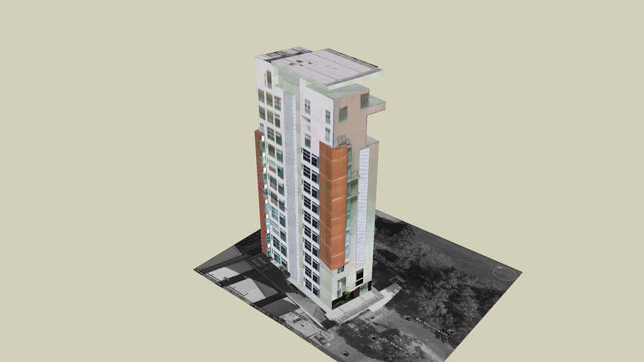 Torre Mediterraneo Guadalajara Jalisco | 3D Warehouse