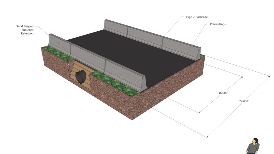 Ditch Crossing | 3D Warehouse