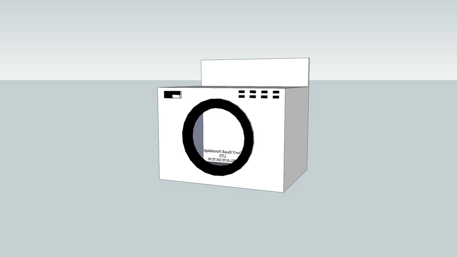 Washing machine | 3D Warehouse