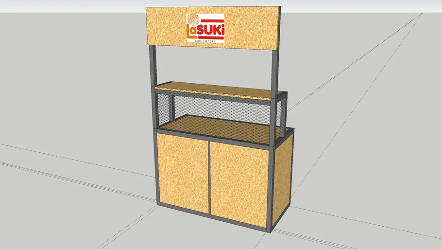 Industrial Food Booth | 3D Warehouse
