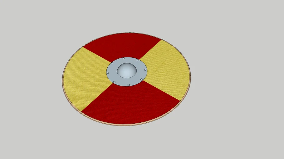 round viking shield | 3D Warehouse
