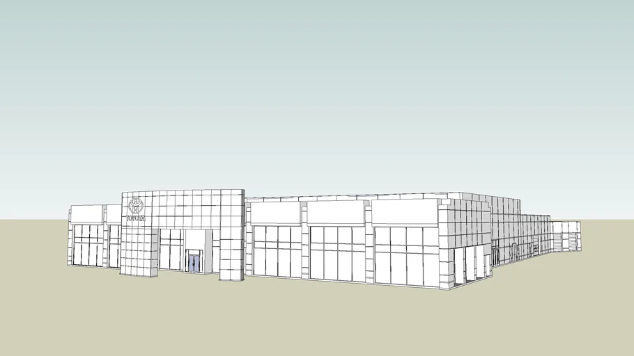 Toyota Automotive Dealership | 3D Warehouse