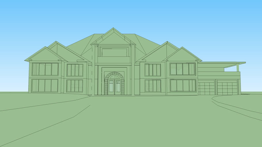 House wood frame | 3D Warehouse