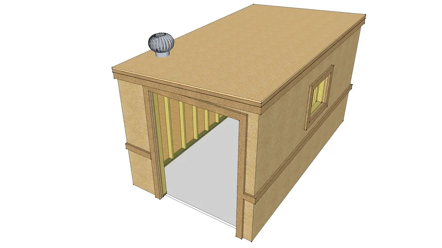 Small Custom Shed | 3D Warehouse