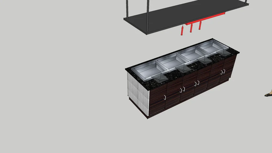 buffet cabinet | 3D Warehouse