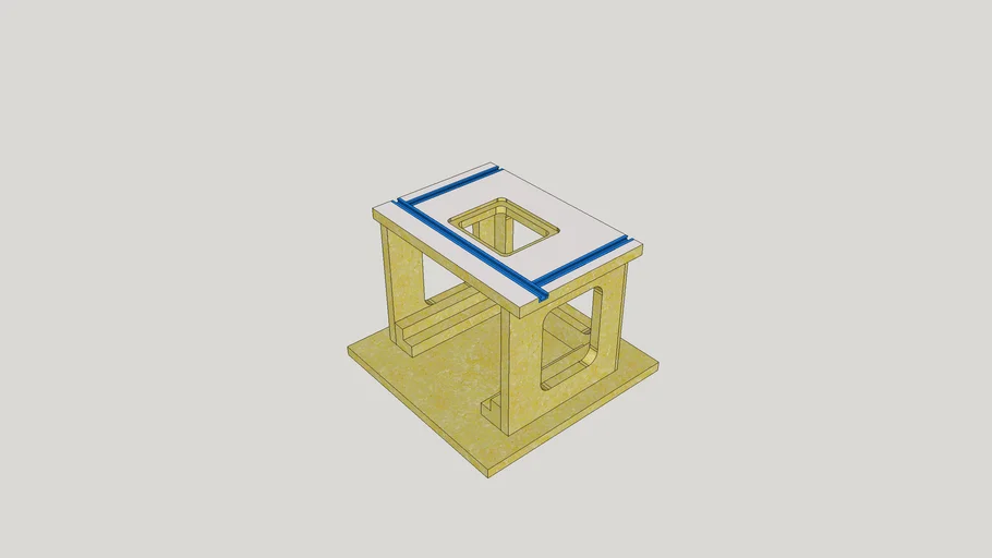 Mini Router Table frame | 3D Warehouse
