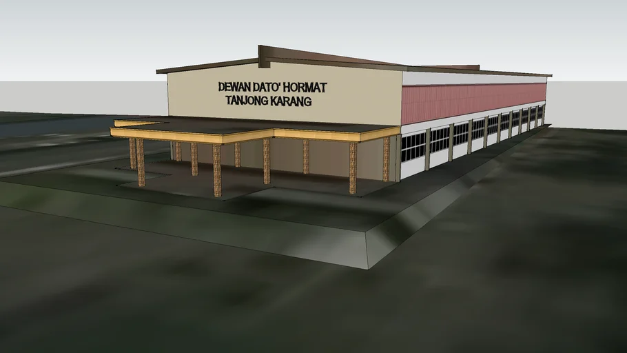 DEWAN DATO HORMAT TG KARANG | 3D Warehouse