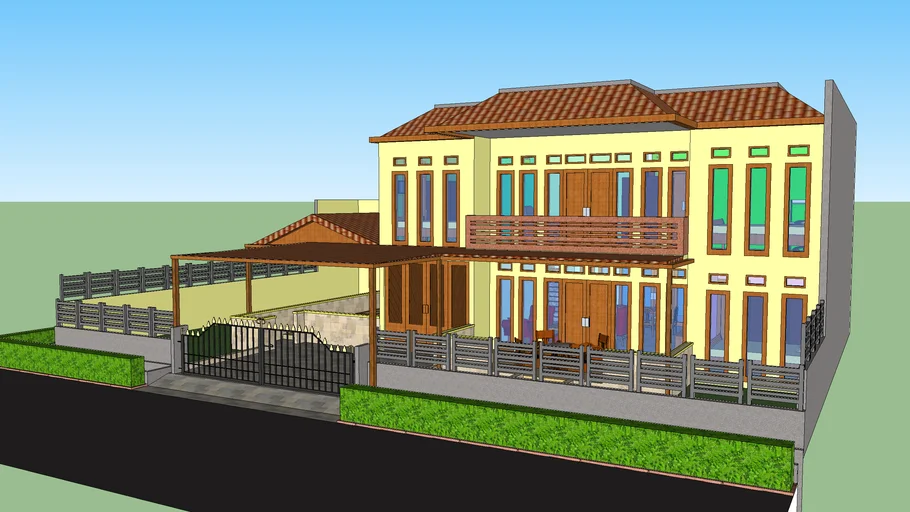 Rumah Nyaman Gaya Jawa | 3D Warehouse