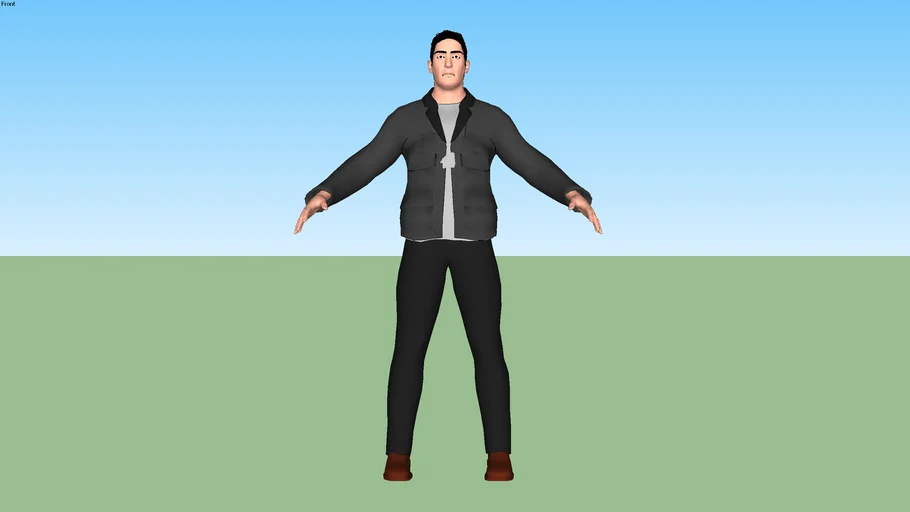 3D Makehuman Person | 3D Warehouse
