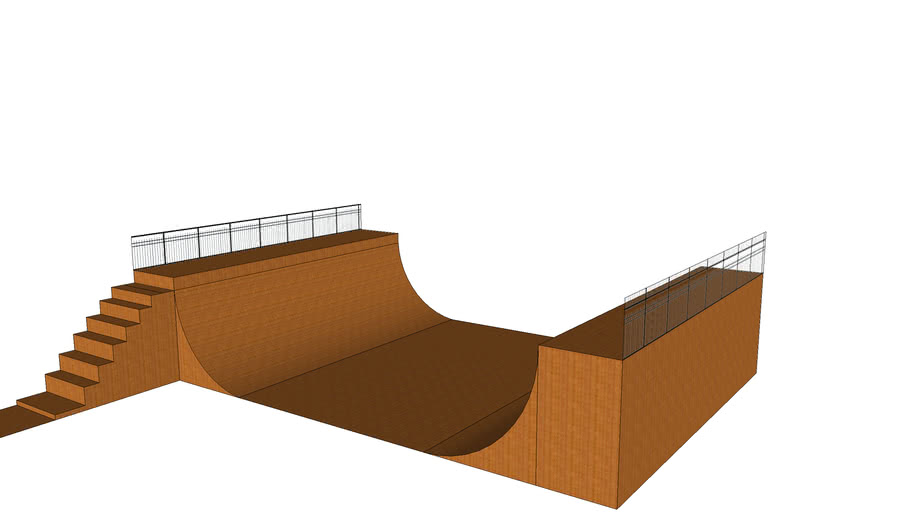 half pipe | 3D Warehouse