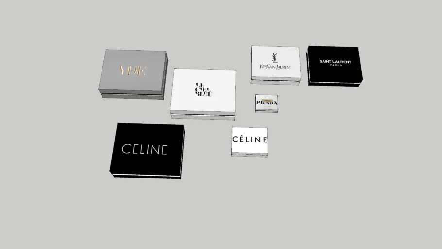 Designer Boxes | 3D Warehouse