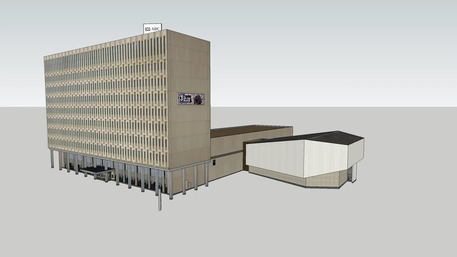 Australian Broadcasting Corporation Building at Collinswood, SA | 3D ...