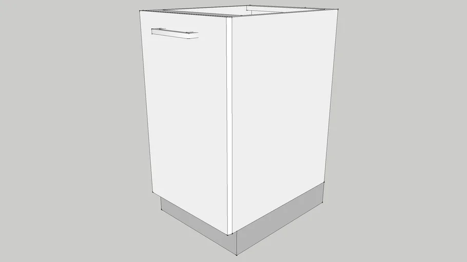 450 Base Pull-out Unit 450x560x720 UID_CPUU000171 | 3D Warehouse