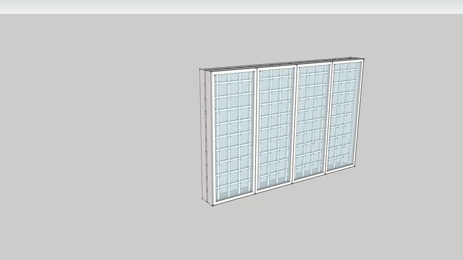 4 folding door window | 3D Warehouse