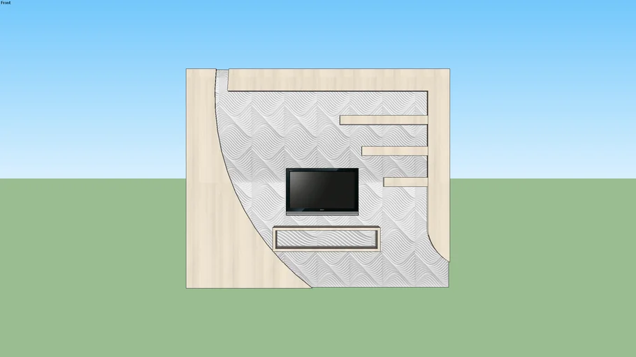 LCD Wall | 3D Warehouse