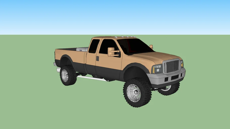 2003 ford f250 xlt diesel custom | 3D Warehouse
