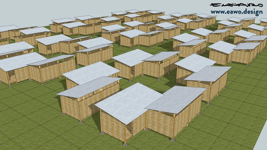 Maloka B. Temporary shelter | 3D Warehouse