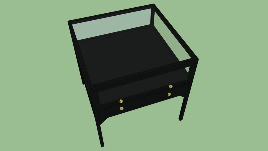 West Elm Shadow Box Side Table | 3D Warehouse