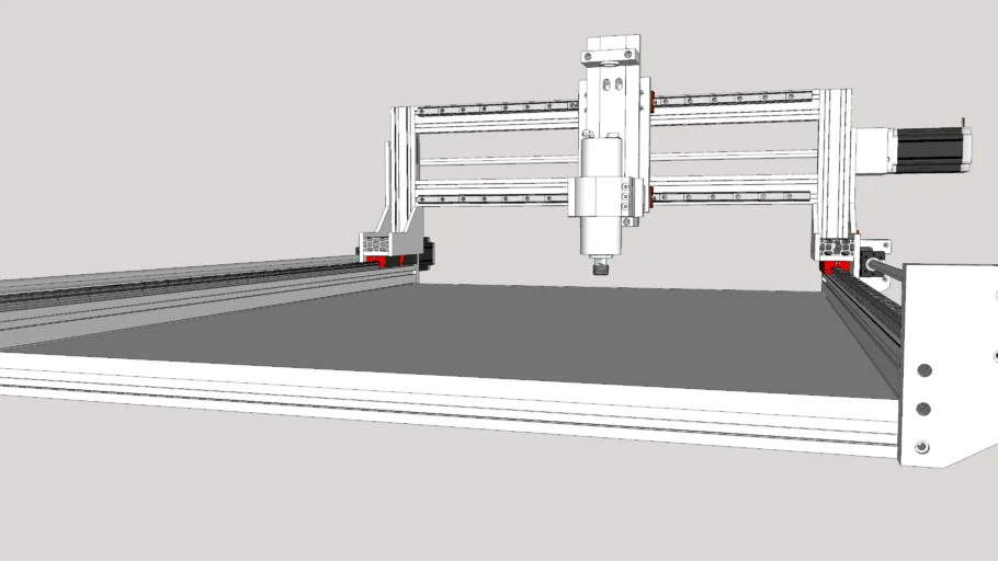 CNC double Y axis | 3D Warehouse
