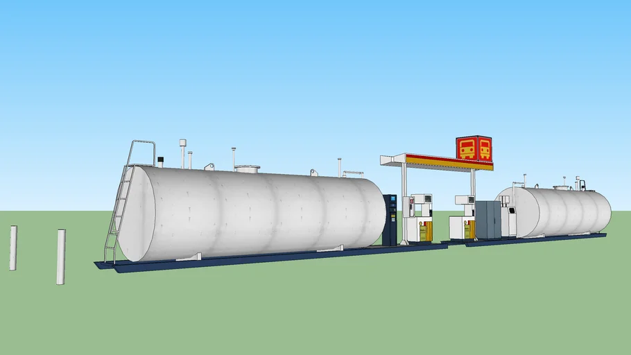 Diesel tanks | 3D Warehouse