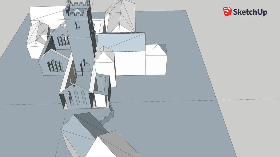 French Church Template | 3D Warehouse