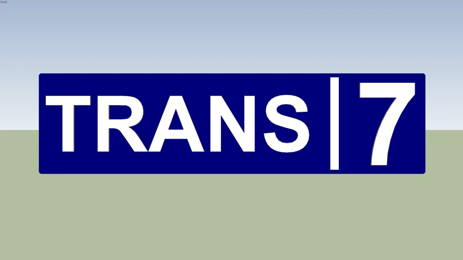 Trans 7 Logo | 3D Warehouse