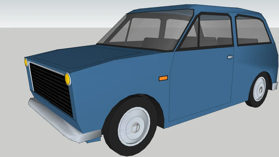 1970 Tandy 1100/1200 | 3D Warehouse