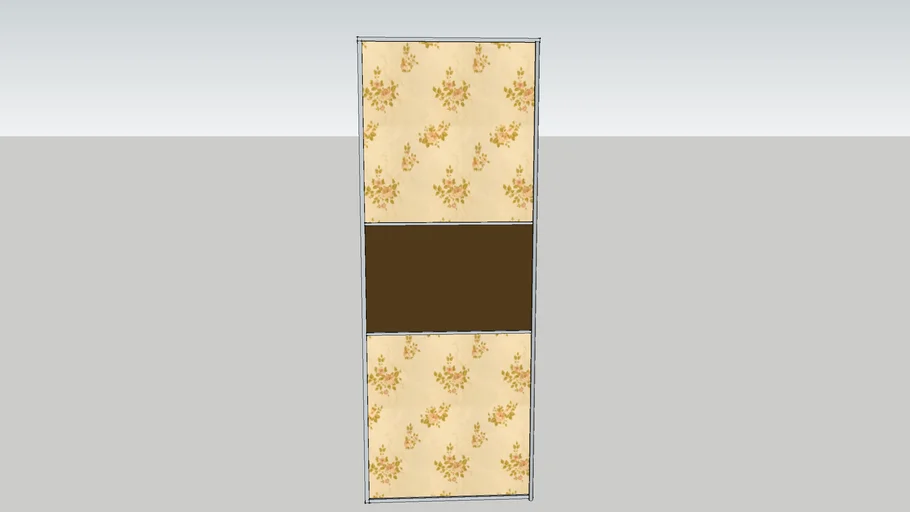 Aristo wardrobe door | 3D Warehouse