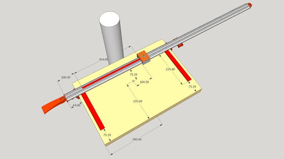 Drill Press Table | 3D Warehouse